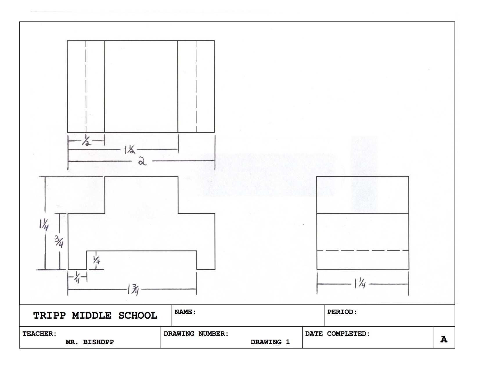Drafting (SketchUp) – Mr. Bishopp's Technology Education Class