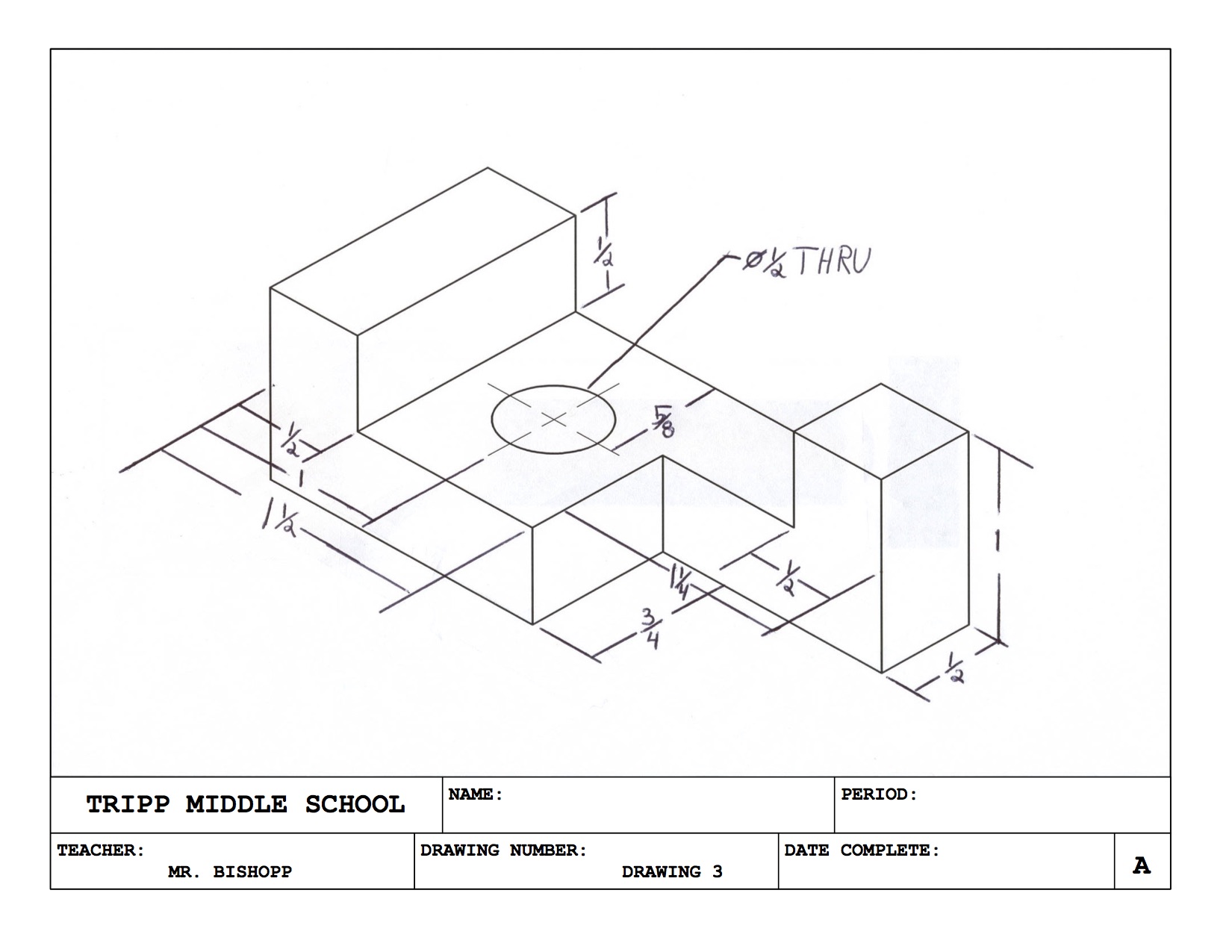 Drafting (SketchUp) – Mr. Bishopp's Technology Education Class